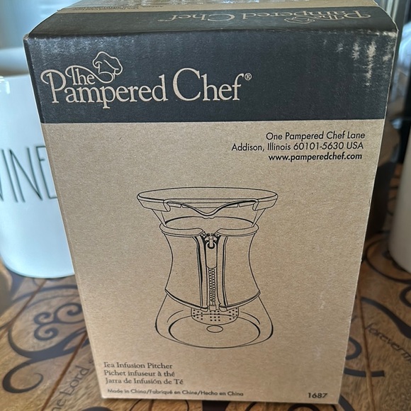 Pampered Chef | Kitchen | Pampered Chef Tea Infusion Pitcher Clear ...